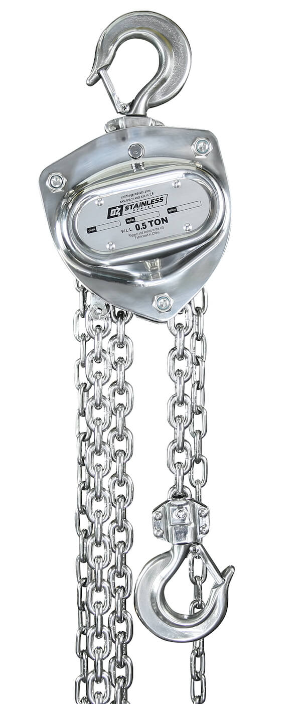 OZ Lifting Expands Stainless Steel Range | Lifting Equipment