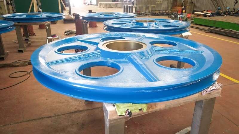 Custom Sheaves for Offshore Drilling Vessels