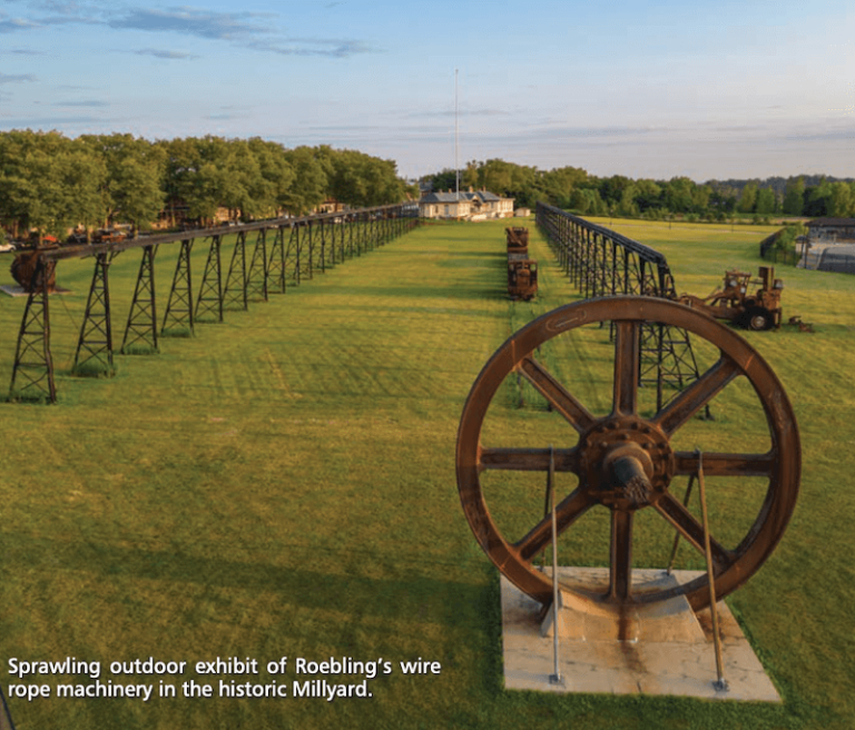 A History of Innovation and Immigration: The Roebling Museum