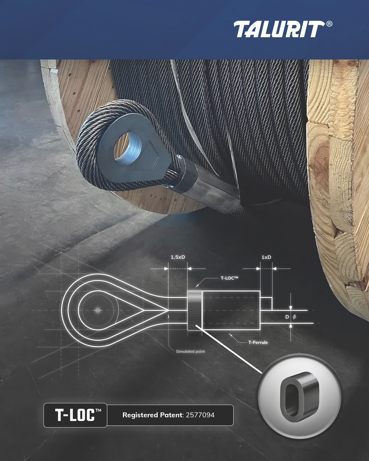 Talurit® T-LOC™: Reinforcing Turnback Ferrules