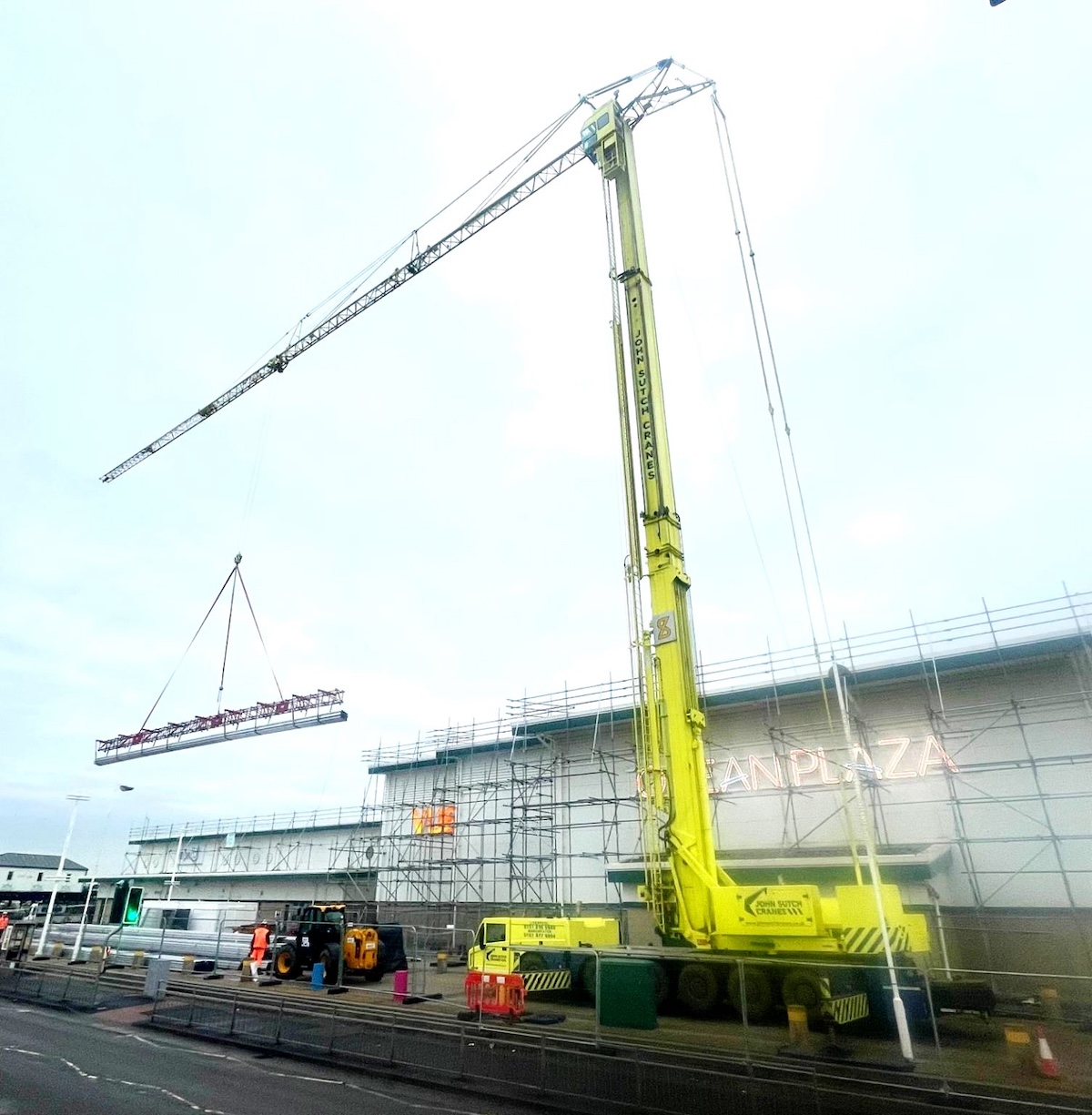 Modulift Lattice Beams in Action at Ocean Plaza Leisure Park