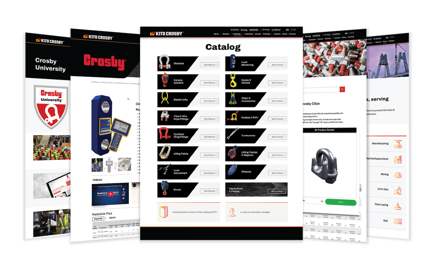 Kito Crosby launches new digital catalog, several website enhancements