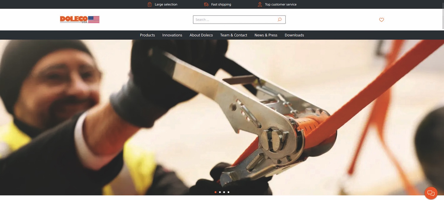 Doleco Launches Redesigned Site for Innovative Cargo Gear